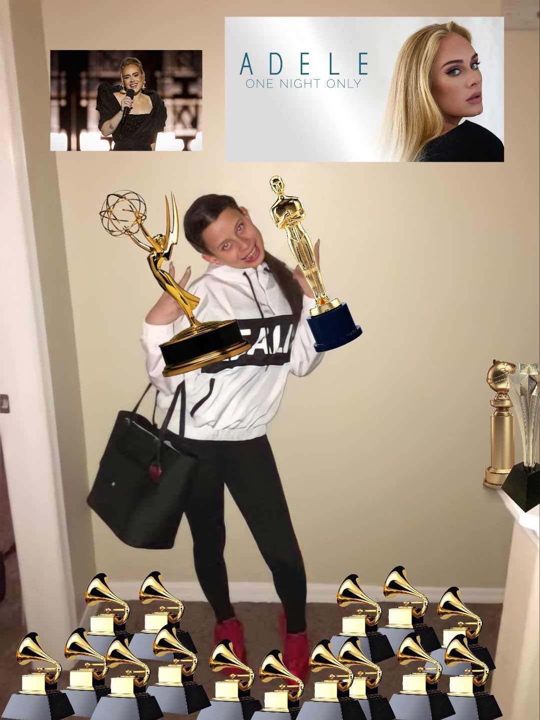 Adele on Twitter: "Bloody hell I’m pleased as punch! Thank you Ben for dropping this round to me ...