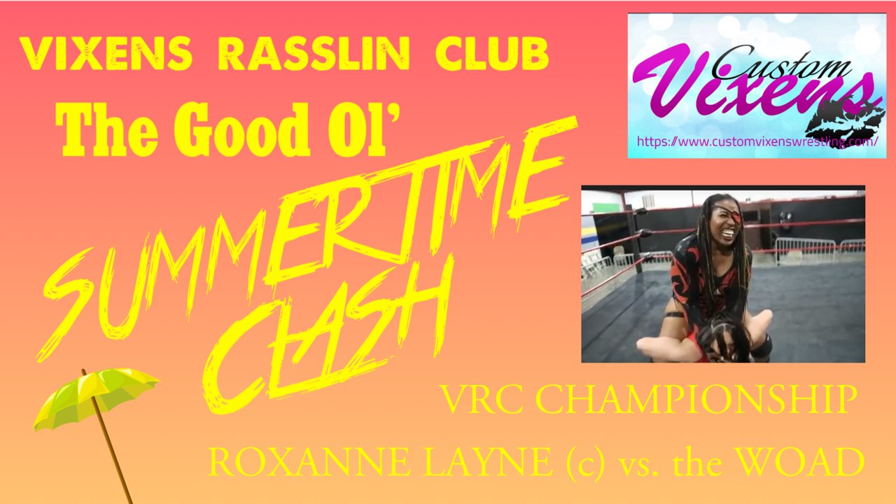Vixens Rasslin Club on Twitter: "@CustomsComm1 Here is the entire match lineup from the Vixens ...