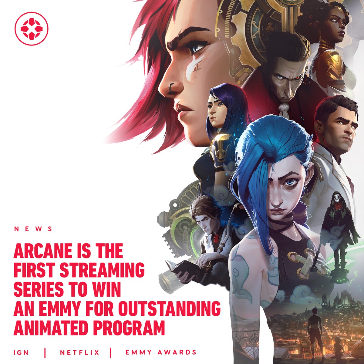 League of Legends animated series Arcane nabbed Netflix the Emmy for ...