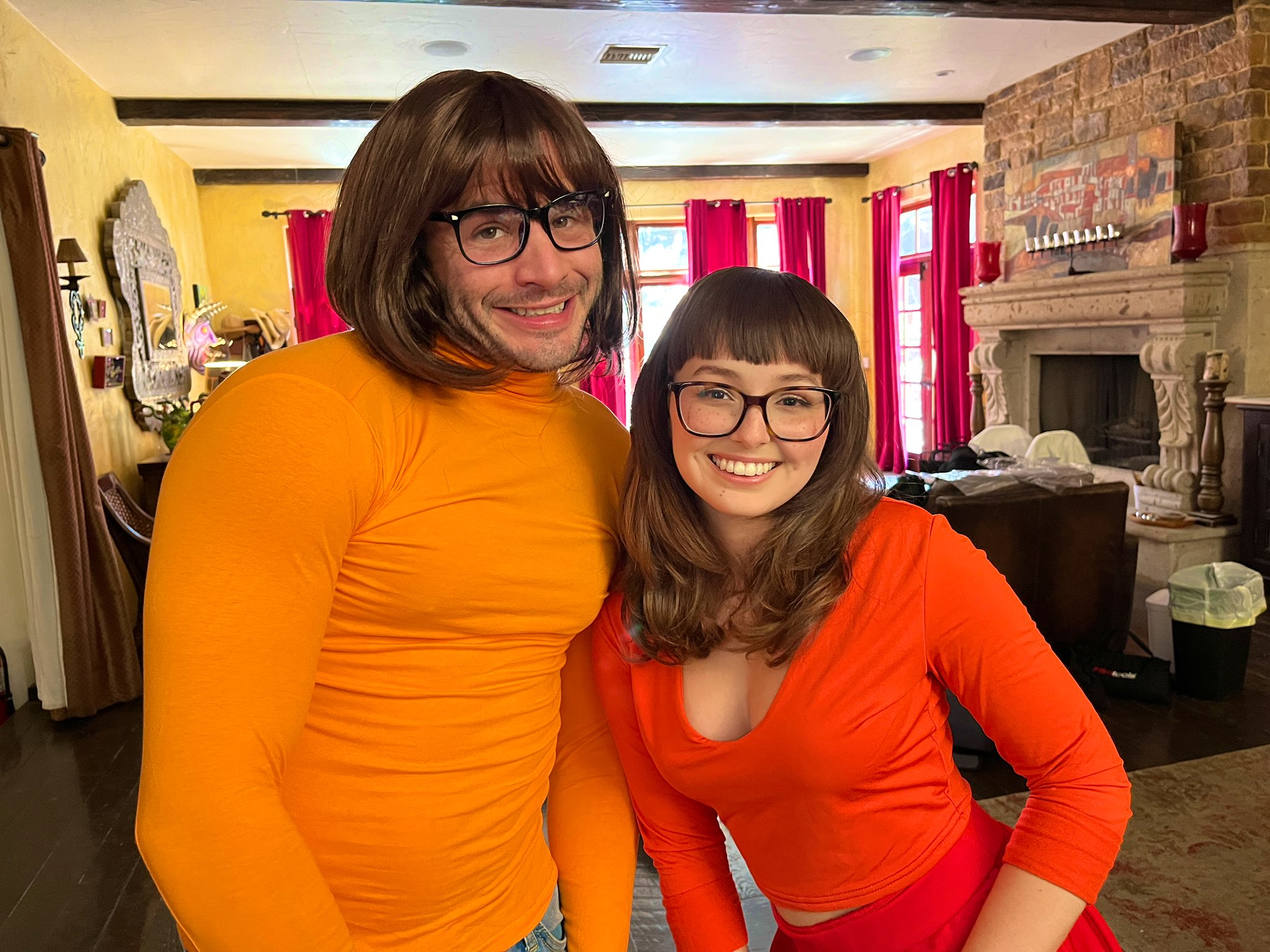 TW Pornstars - 1 pic. Leana Lovings 💕. Twitter. Which one makes a better Velma? Me or @Nathan ...