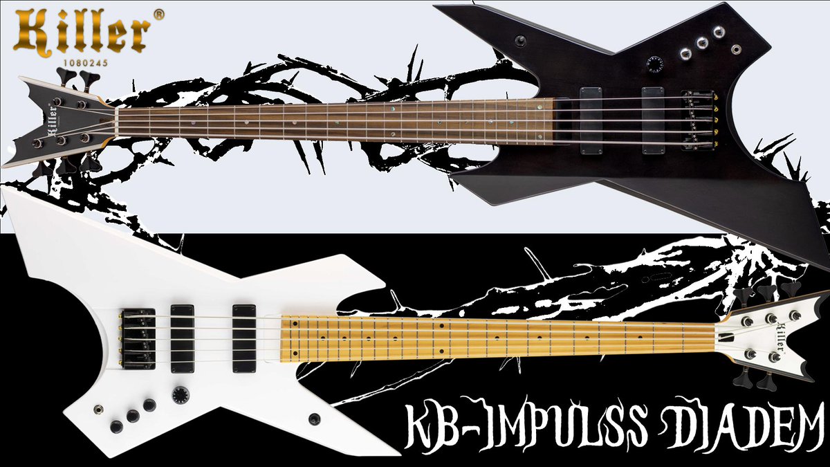 文献書院＆ブンケンロックサイド on Twitter: "RT @killer_guitars: #KillerGuitars 新製品 KB-Impulss Diadem DIR EN ...