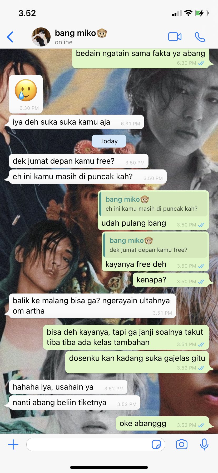 awdy ʚɞ k/ia on Twitter: "241. ini udah selesai makrab ceritanya https://t.co/97S7WADlJw" / Twitter