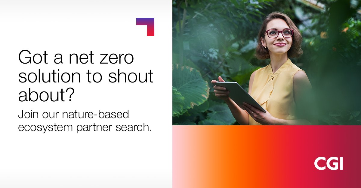 CGI UK on Twitter: "Don't delay, apply today! Are you an SME with a nature-based digital ...