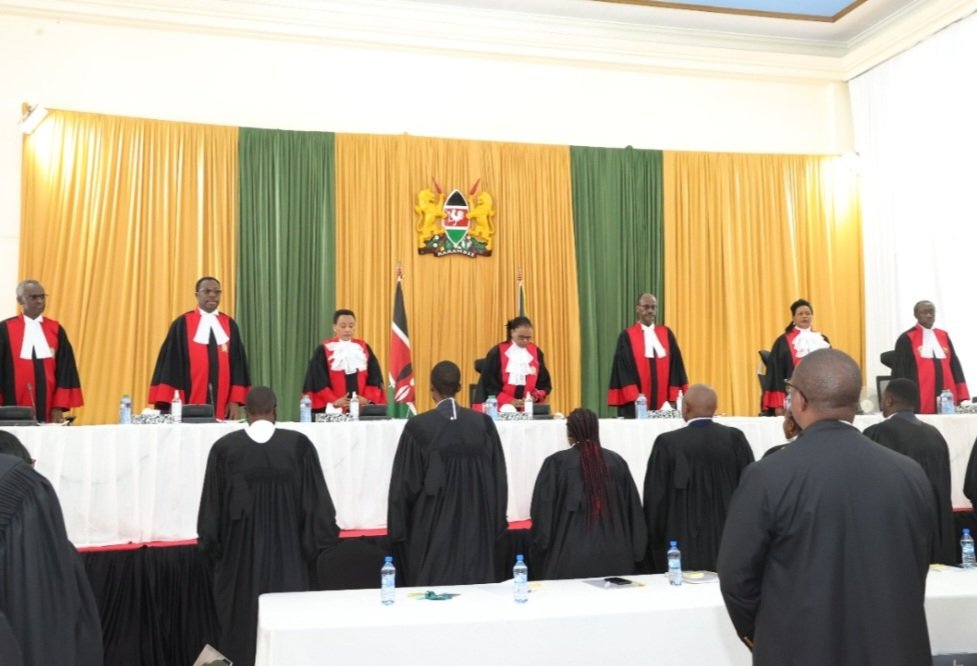 The Judiciary Kenya On Twitter Supreme Court Judges Arrive For The