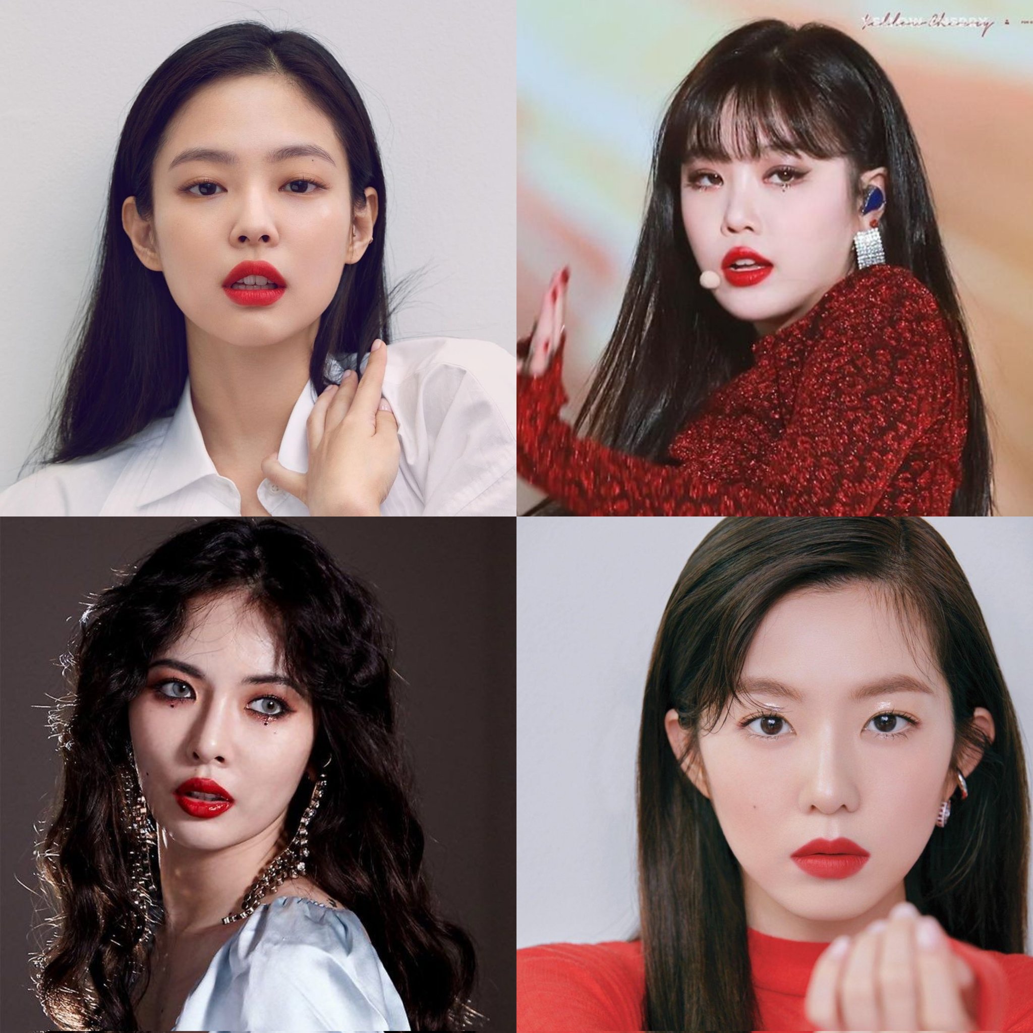 GIRLGROUP AREA on Twitter: "menurut kalian siapa aja idol gg! yang cocok banget pake lipstik ...