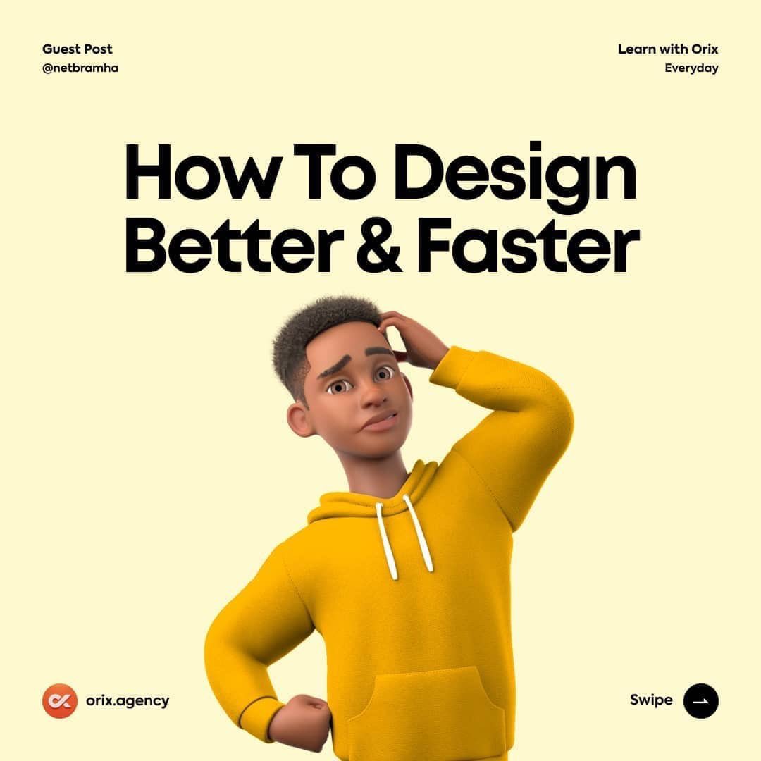 How To Design Better & Faster As a UI / UX Designer. Thread👇🏾 - Thread ...