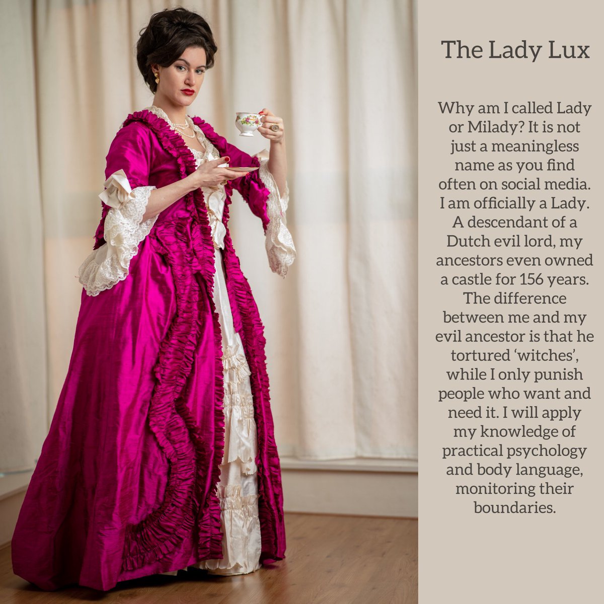 Mistress Lux NL (Backup) on Twitter: "RT @The_Lady_Lux: Why am I called Lady or Milady? It is ...