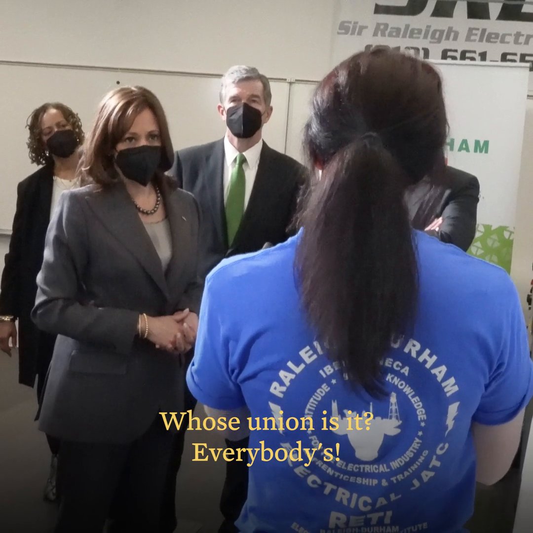 Unions move our nation forward. As I have traveled the country, I’ve ...