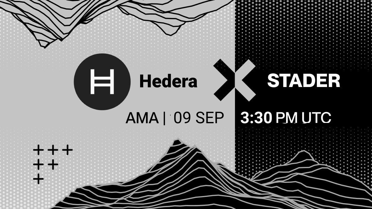 Hedera on Twitter: "🗓Set your calendars! We'll be joined by the @staderlabs team this Friday at ...