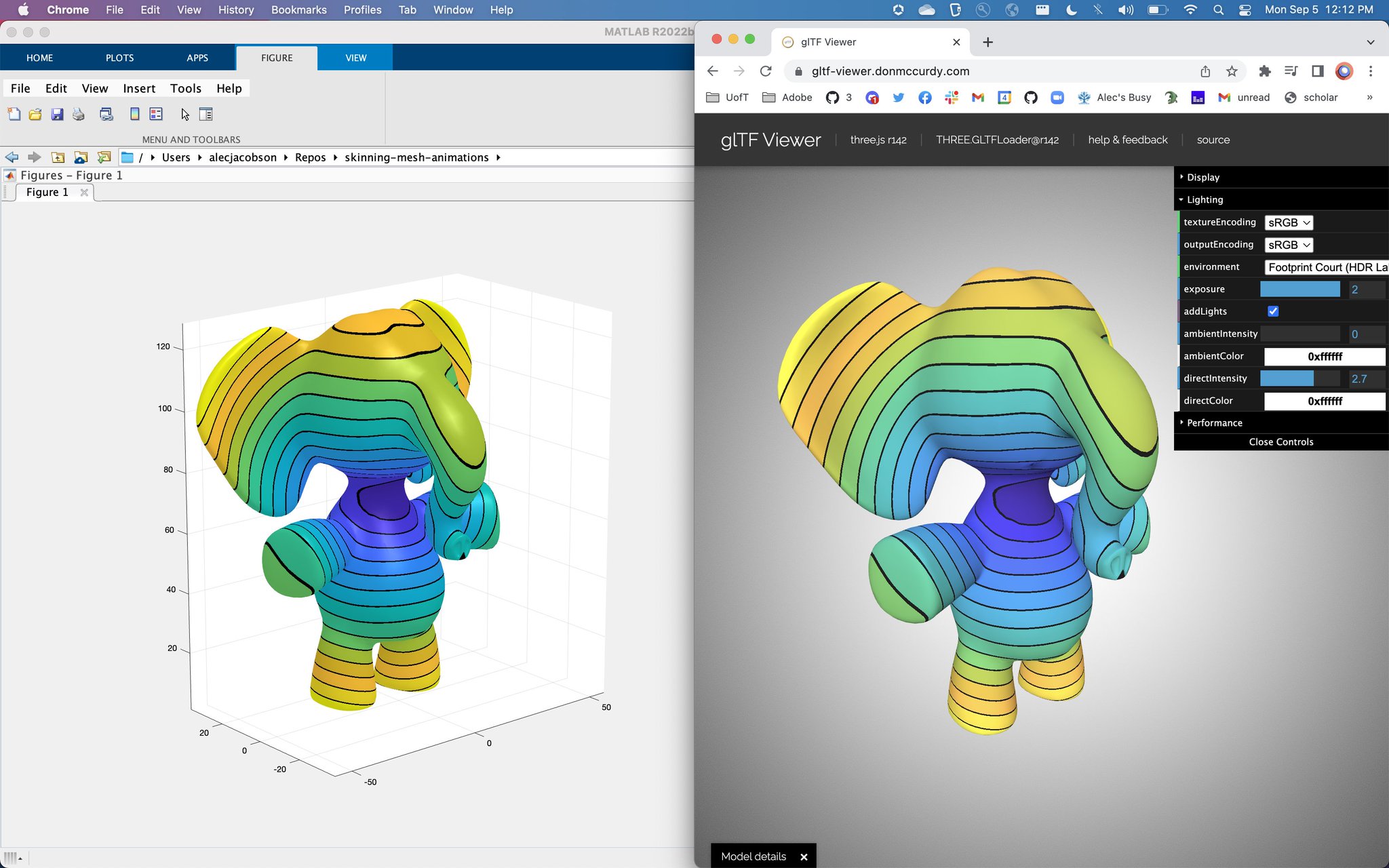 Alec Jacobson on Twitter: "I wrote a function to save matlab plots as .gltf files https://t.co ...