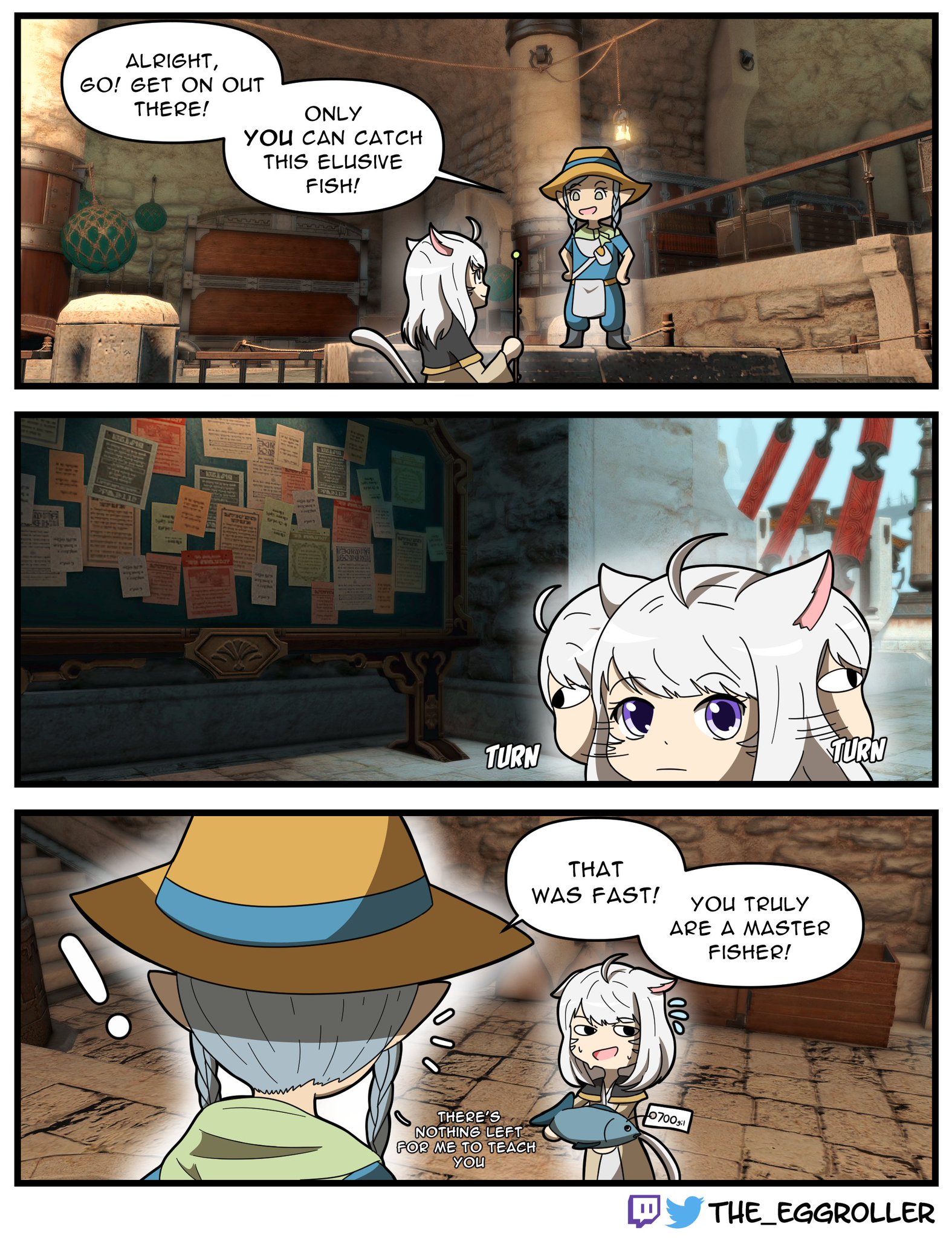 🐥theeggroller🥚 On Twitter Ffxiv Comic Market Board Gathering Ffxiv