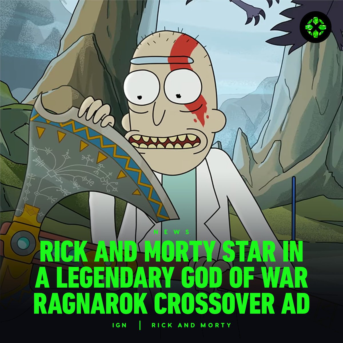 IGN on Twitter: "The new ad was revealed on the night of the Season 6 premiere of Rick and Morty ...