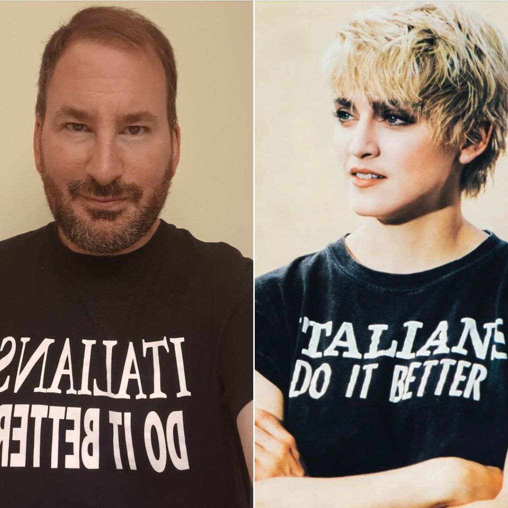 John Valeri on Twitter: "Who wore it better: Me ... or #Madonna? https://t.co/YawosFNzuH" / Twitter
