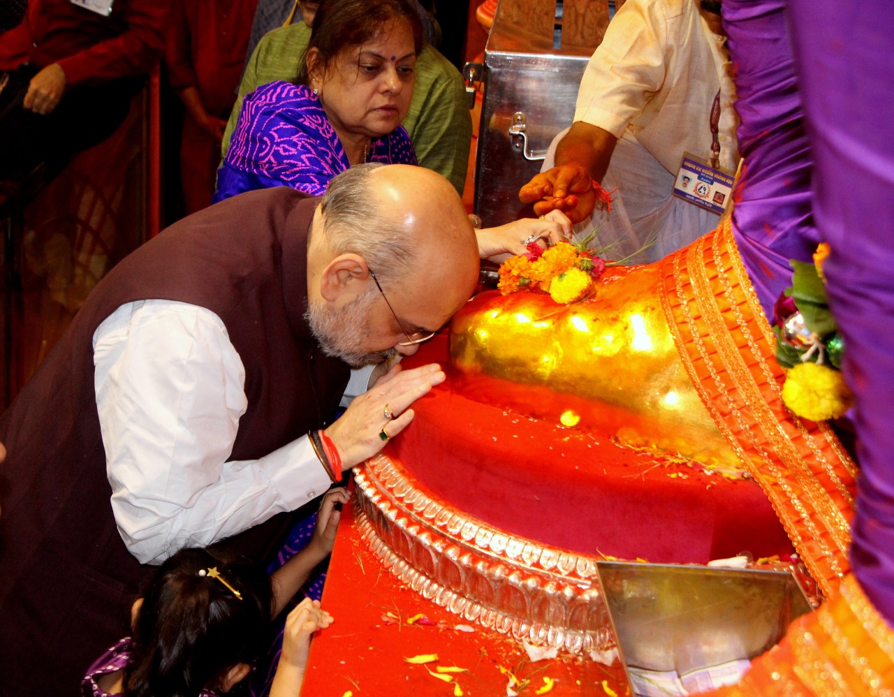 DeshGujarat on Twitter: "Union Minister for Home Affairs and Cooperation, Amit Shah at Lal Bagh ...