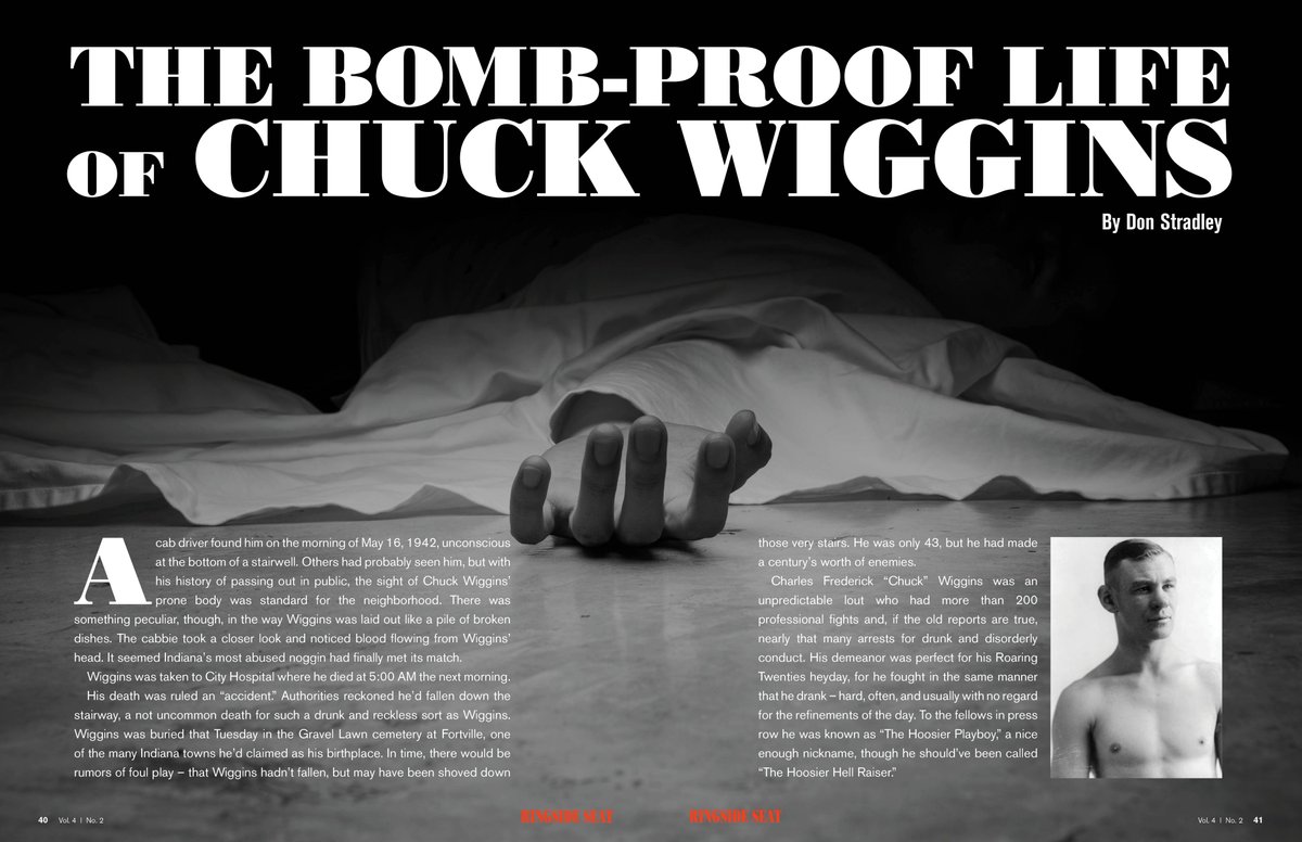 Ringside Seat on Twitter: "Read more about the wild life and death of Chuck Wiggins from ...