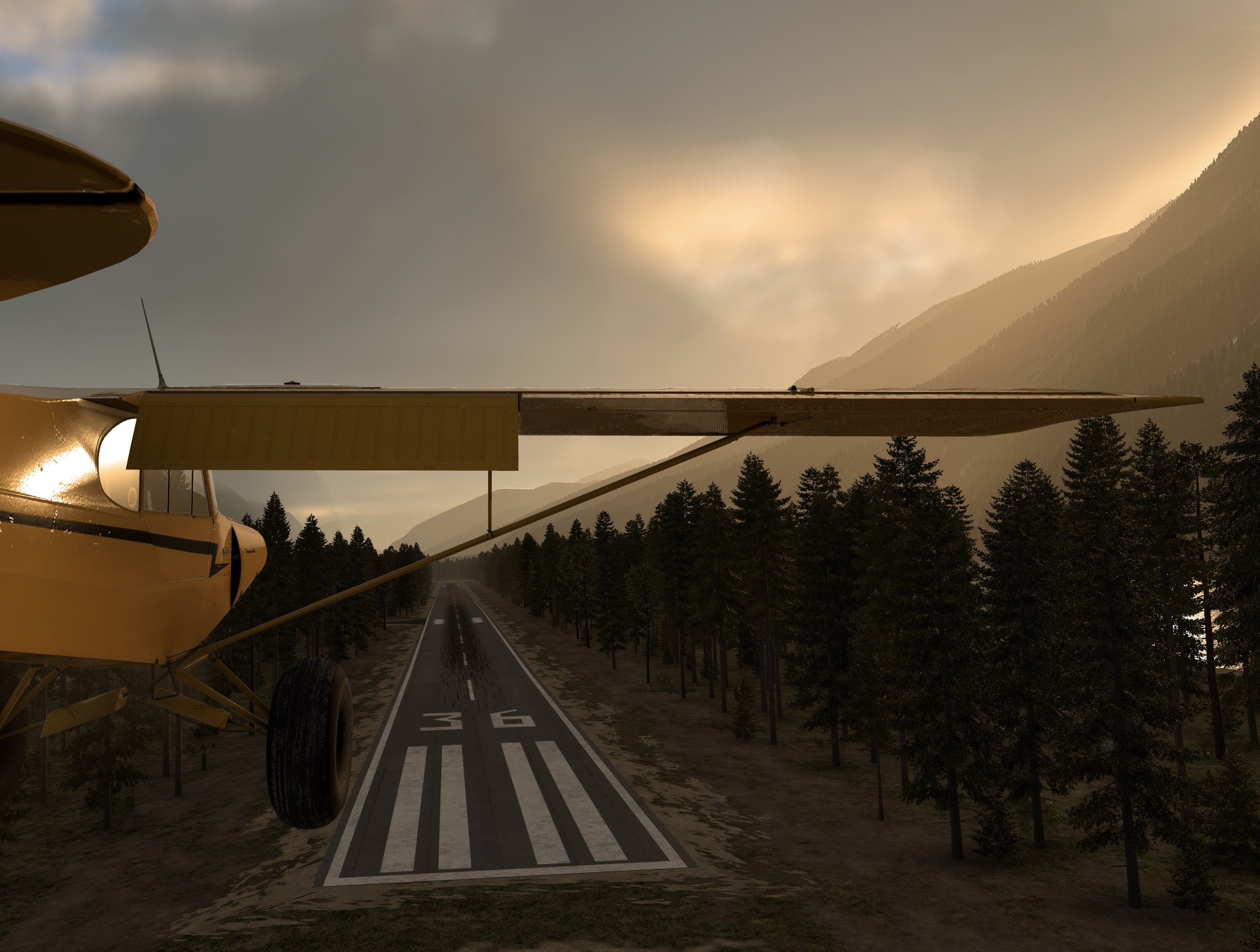 X-Plane on Twitter: ""Local Traffic – N12XP, short final runway 36." The last items on the ...