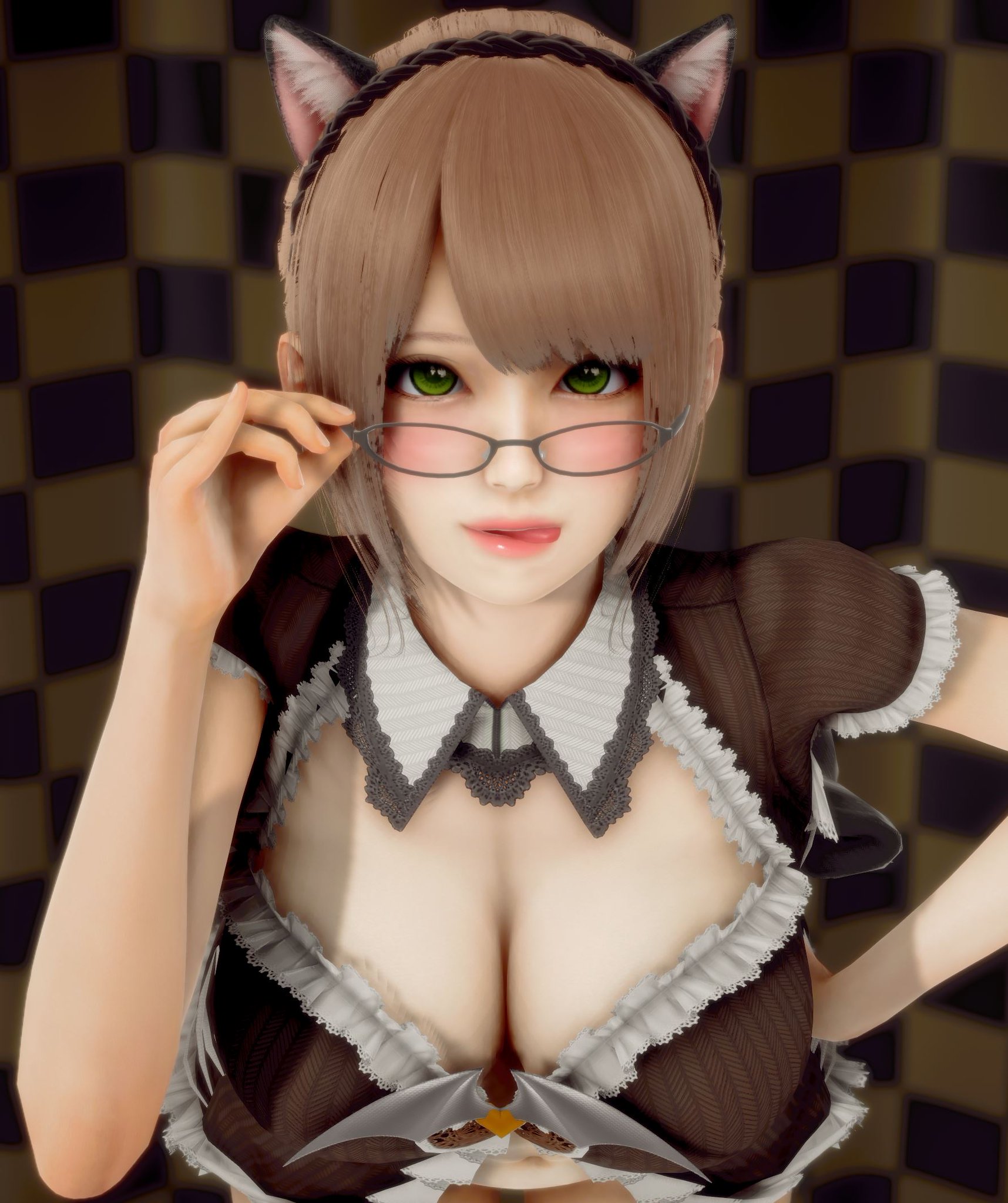 イリュゲ@ポテチ on Twitter: "#ハニーセレクト2 #Honeyselect2 #AI少女 #ポテ子 メガネ下げかわいい https://t.co/LcYEV2BQsD ...