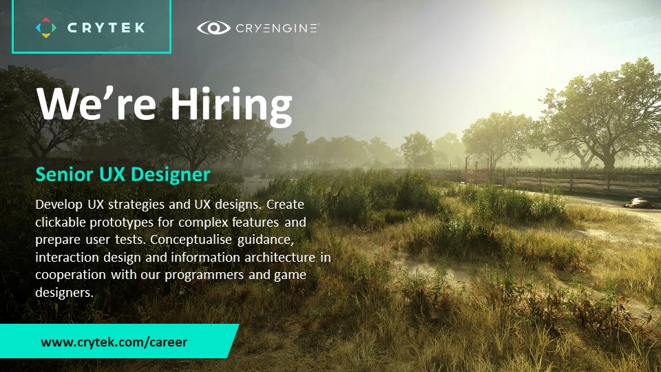 CRYENGINE (@cryengine) / Twitter