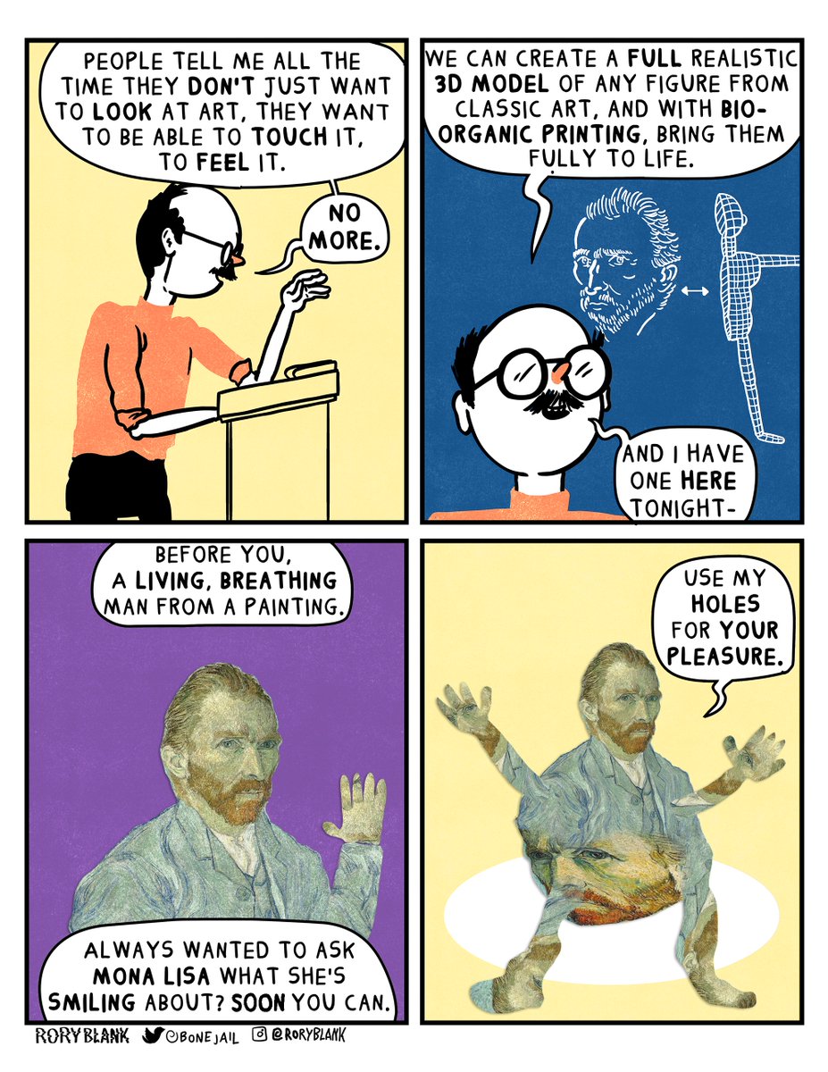 「welcome to tiger town 」Rory Blankの漫画