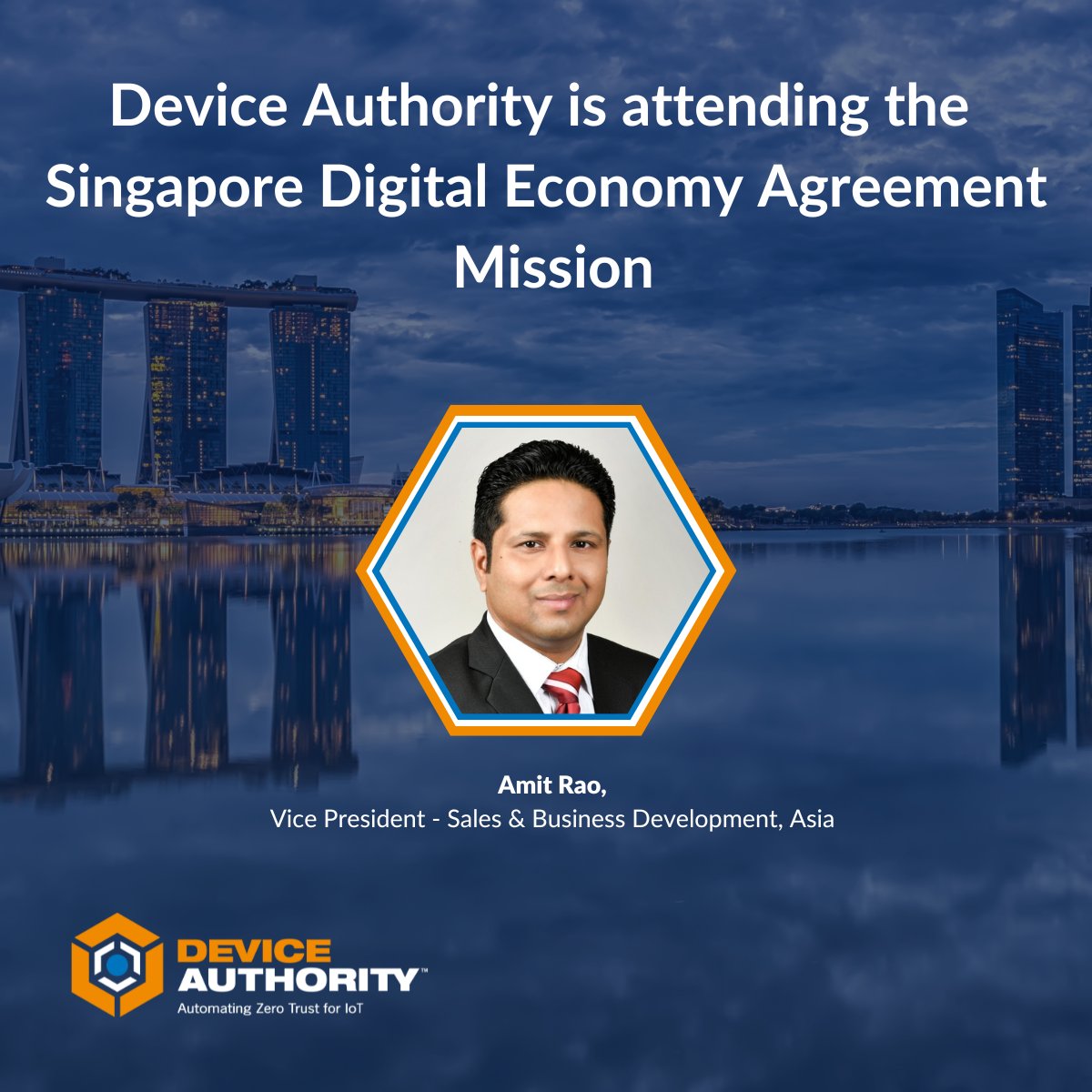 Device Authority on Twitter: "Device Authority is pleased to announce that Amit Rao Vice ...