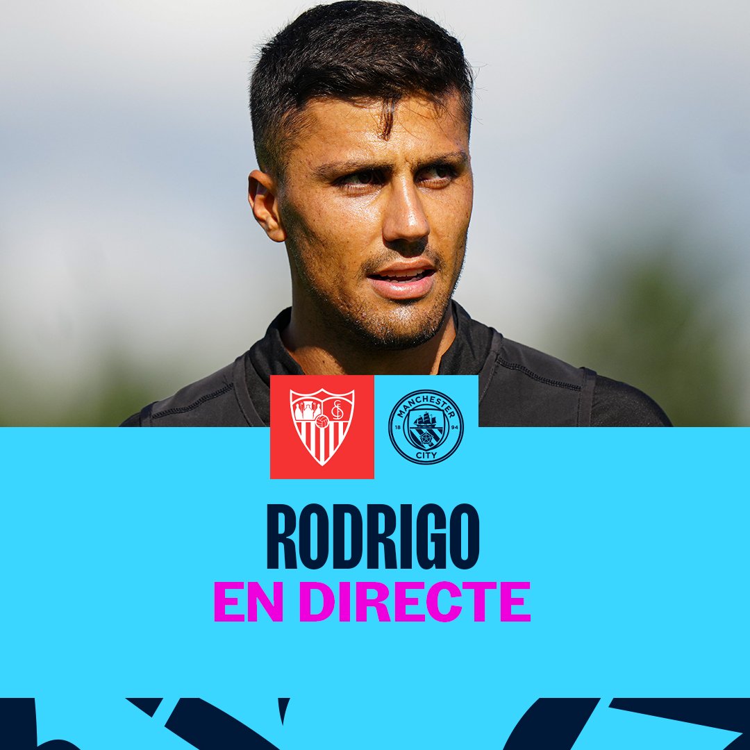 RODA DE PREMSA 💬 Pep Guardiola i Rodrigo atenen als mitjans a Sevilla a ...