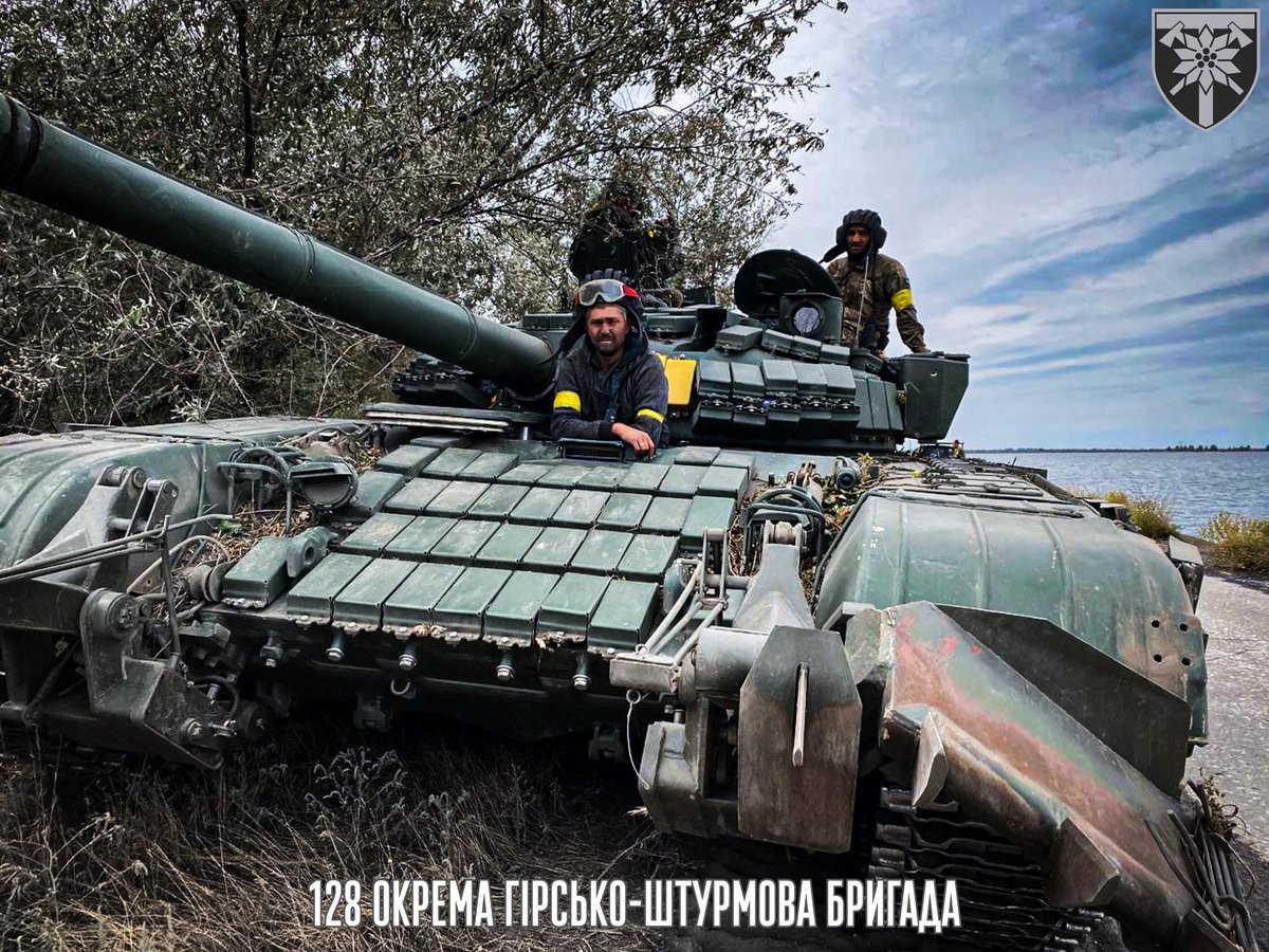 MilitaryLand.net on Twitter: "📷Tankers of 128th Mountain Brigade in #Kherson Oblast. # ...