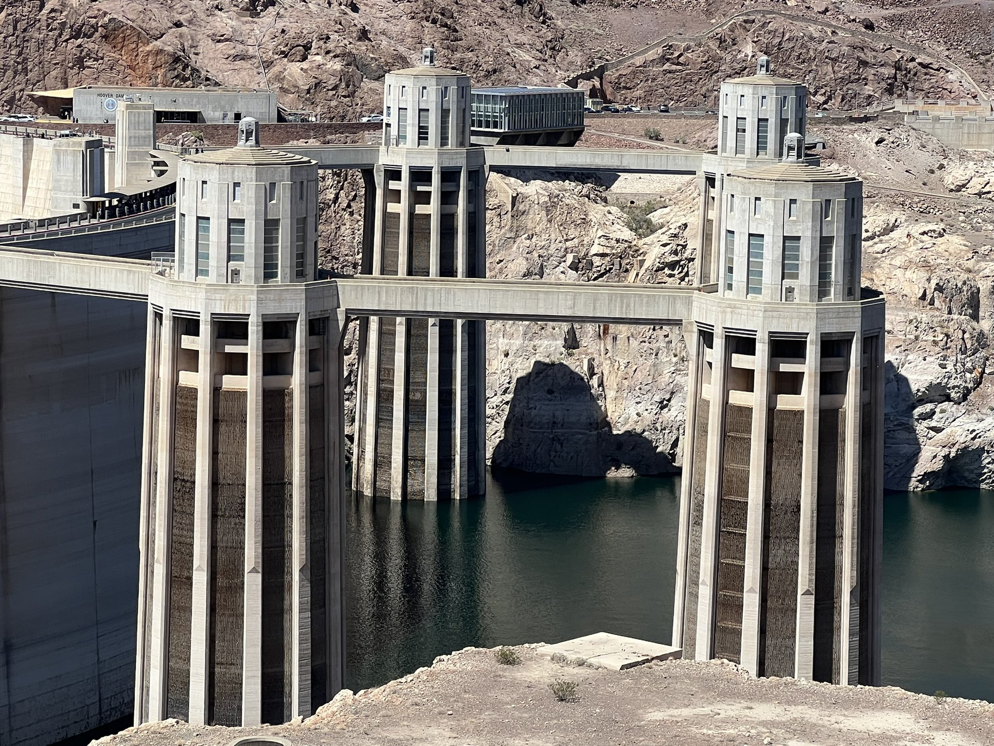 Inside Hoover Dam Intake Towers