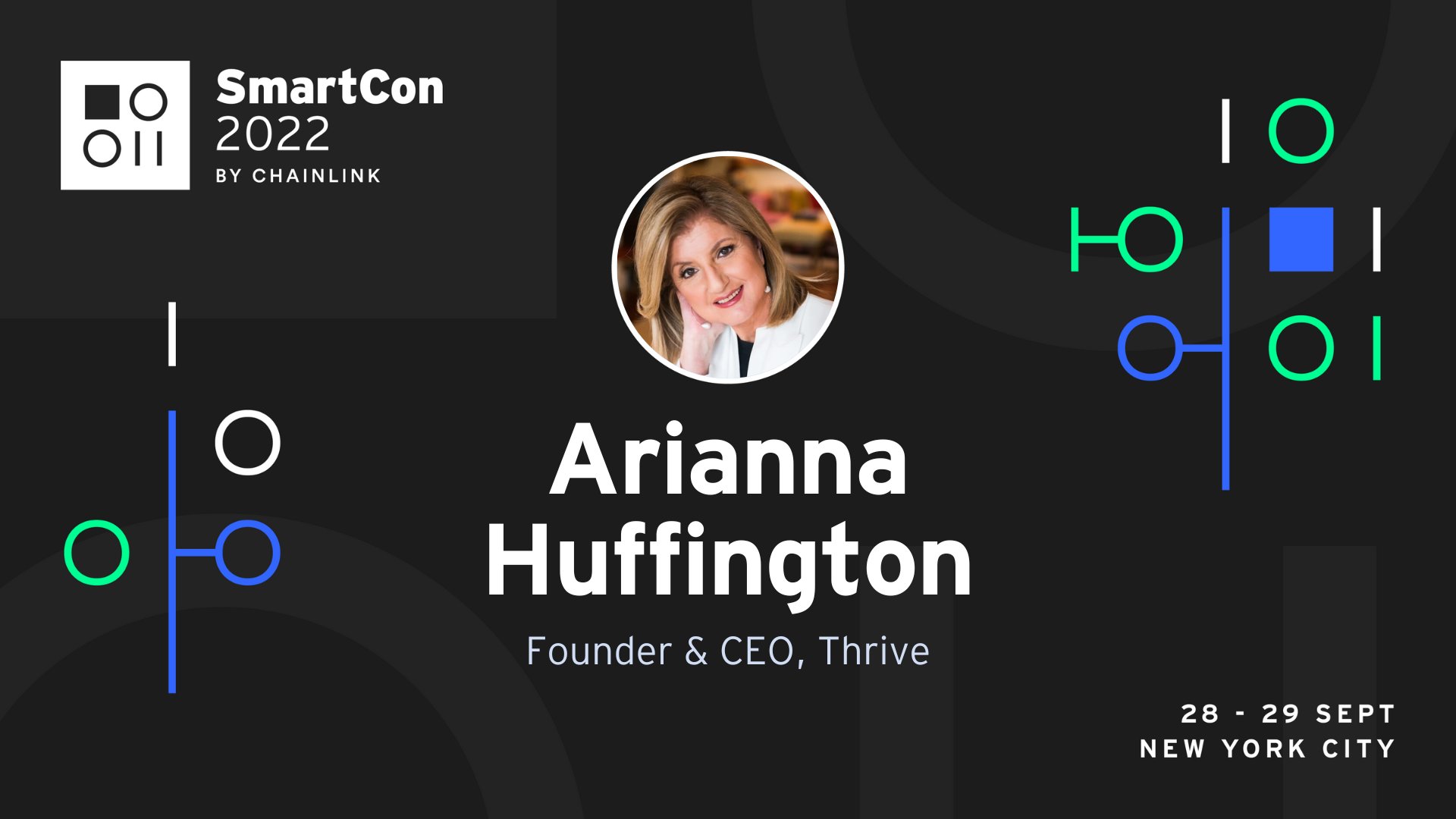 Chainlink on Twitter: "Founder & CEO of Thrive Global (@thrive) Arianna Huffington (@ariannahuff ...