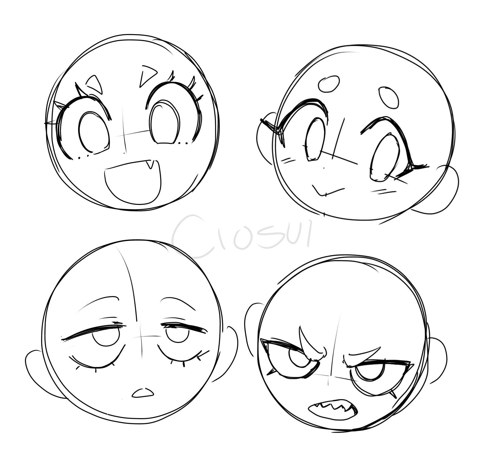 Chibi Mouth Expressions