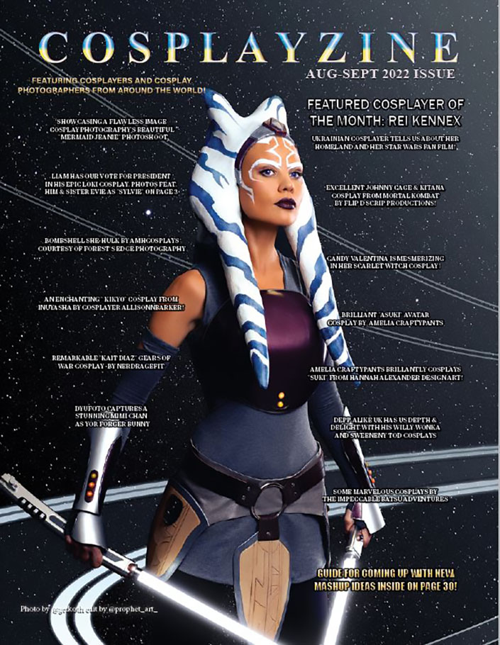 CosplayZine on Twitter: "New Cosplay Magazine issue - Aug-Sept 2022 available in print and ...