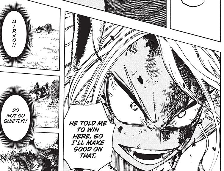 「Also I forgot ab it but Edgeshot was telling Mirko to behave」🧉💥Roo💥 の漫画