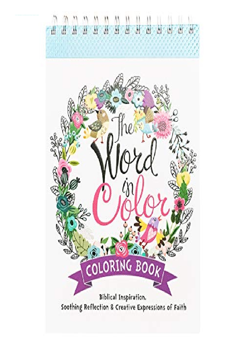 [EPUB] ‹DOWNLOAD› The Word in Color Wirebound Coloring Book - Biblical ...