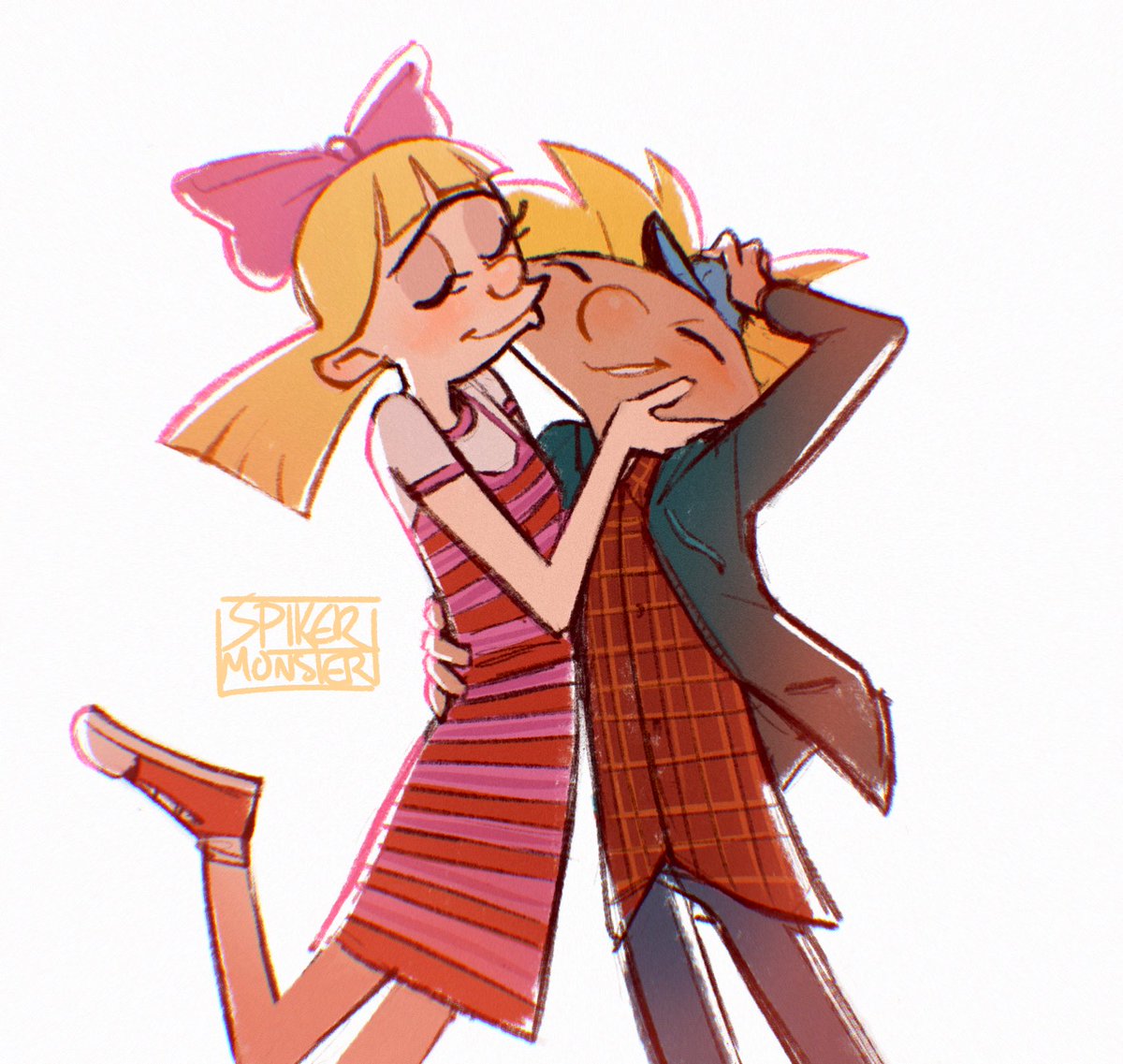 「heh #heyarnold 」|Spike R. Monster 💀のイラスト