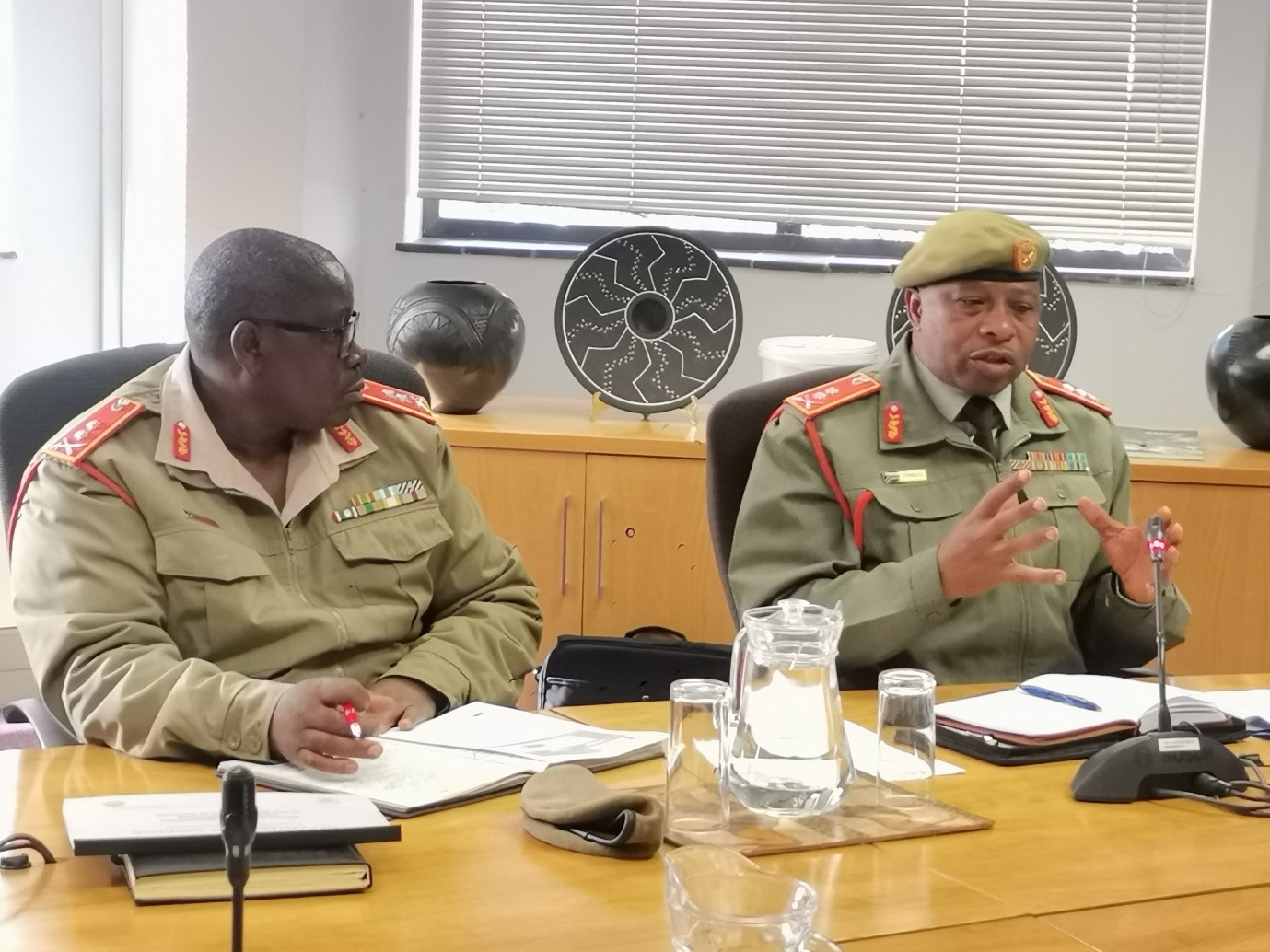 SA National Defence Force on Twitter: "READ || South African National Defence Force meeting with ...