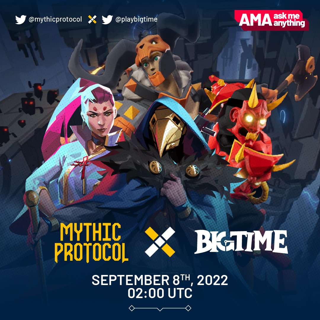 Mythic Protocol on Twitter: "You better put a reminder for this...⏳ 🚨 #MythicProtocol x ...