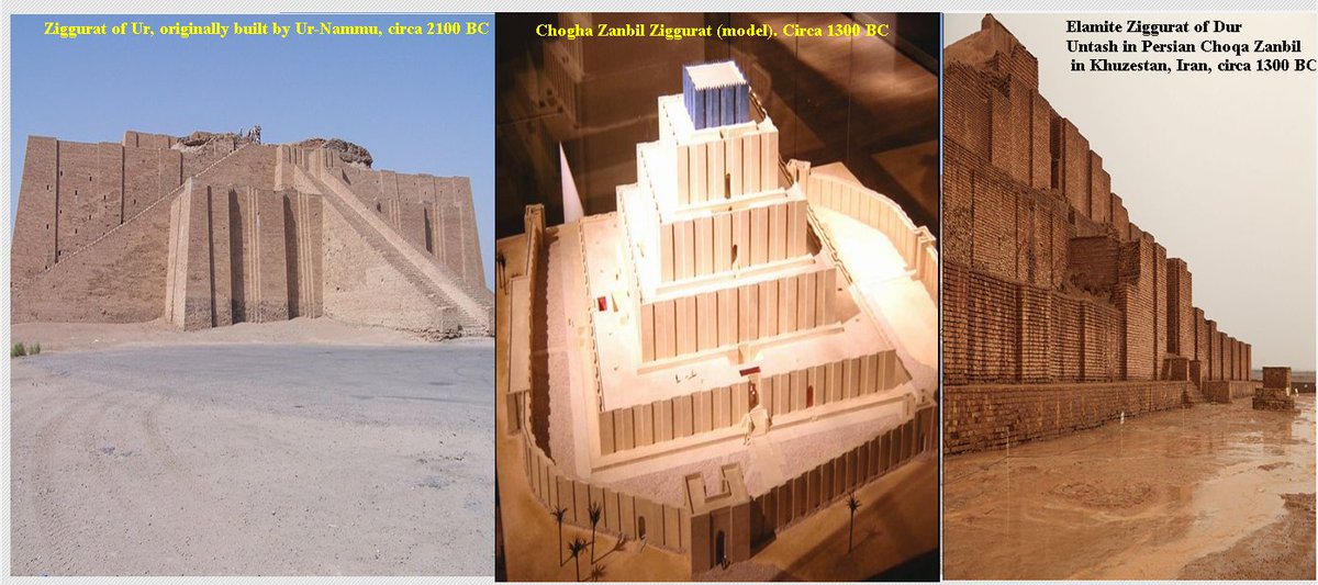 tonynetone on Twitter: "Ziggurat a large structure built in ancient Mesopotamia Sumerians served ...