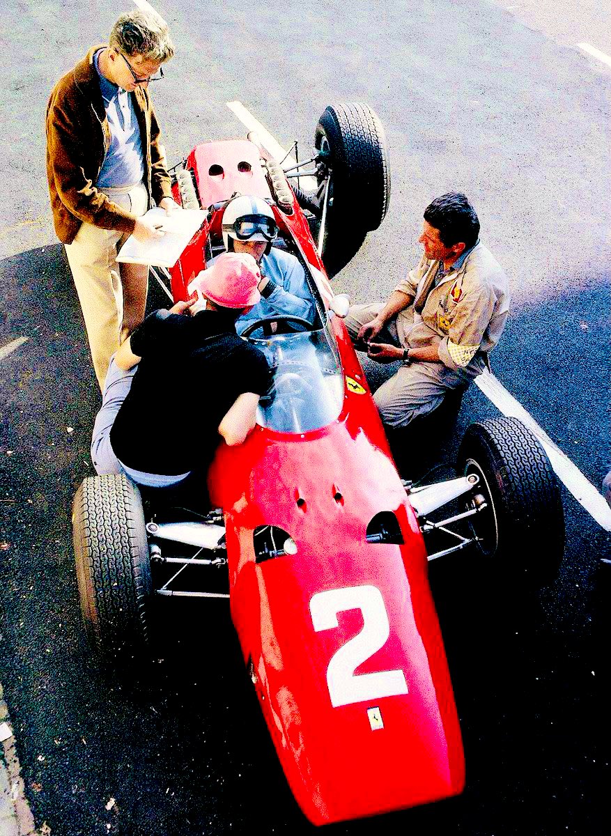 ⚙ Scuderia Milani ⚙ on Twitter: "RT @TheBishF1: Great pic of John Surtees’ Ferrari 158 at Monza ...