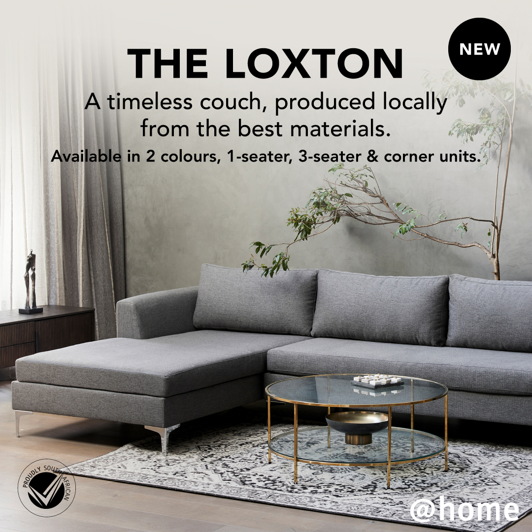 @home on Twitter: "New to @homewarestore. The Loxton, a timeless couch, produced locally from ...