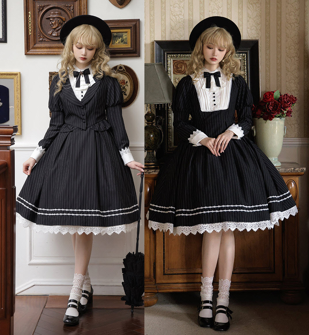 LolitaWardrobe on Twitter: "New Release: 【-My Pleasure Journey-】 Lolita OP Dress and Vest ...