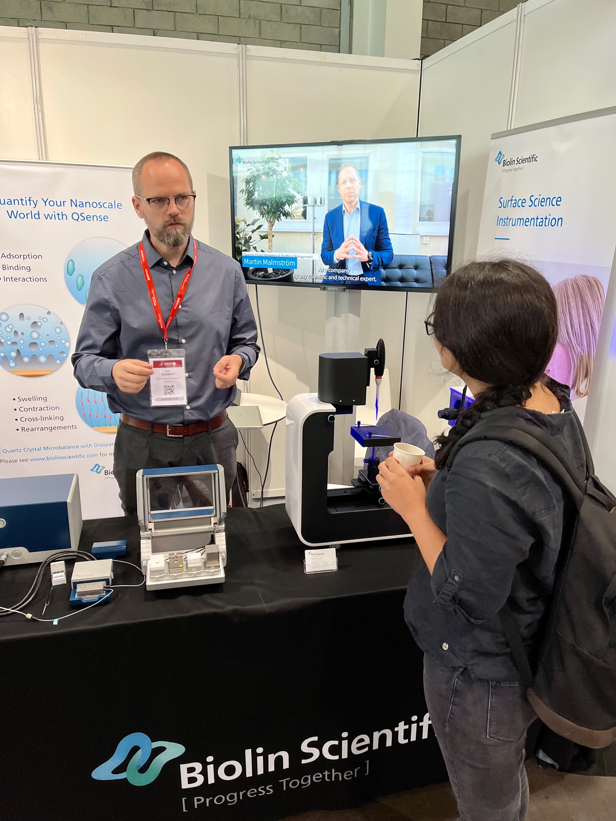 Biolin Scientific on Twitter: "We are at the European Society of Biomaterials Show with Quantum ...