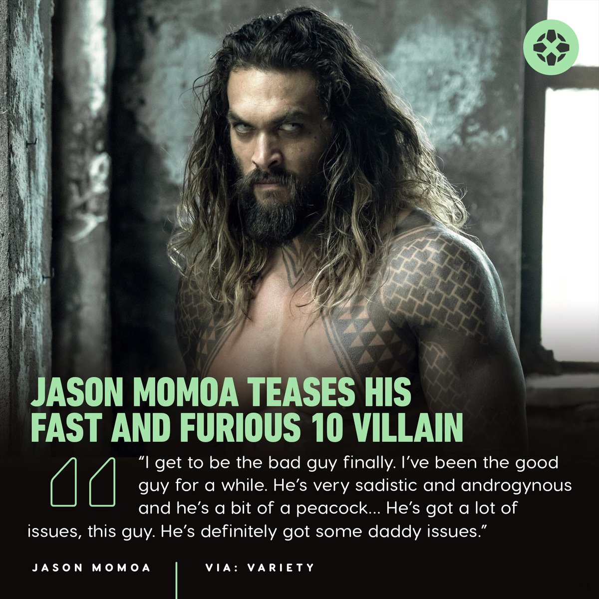 Aquaman star Jason Momoa is ready to be the villain in the upcoming ...