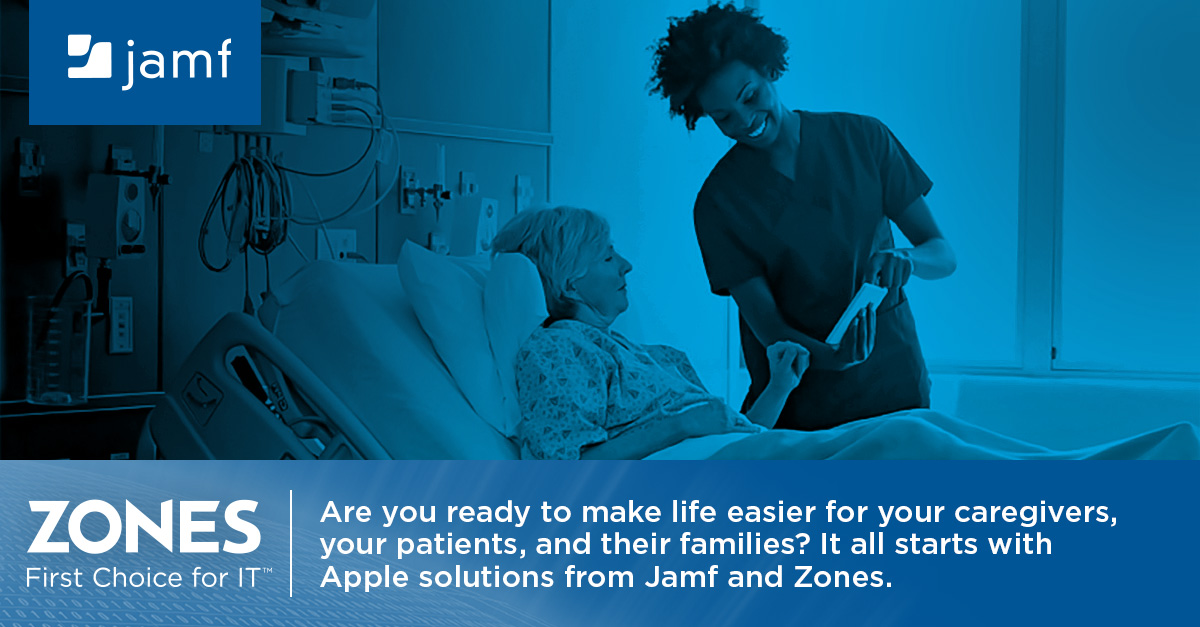 Zones, LLC. on Twitter: "Delivering great patient care is always a challenge – but Jamf and ...