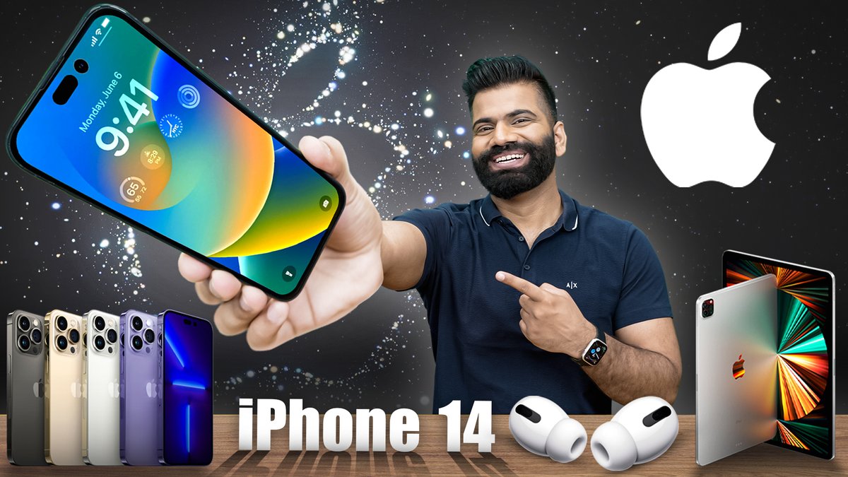 Gaurav Chaudhary on Twitter: "iPhone 14 Series Is Here | #AppleEvent 2022🔥🔥🔥 https://youtu.be ...