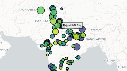 1) The first data, Gujrati Rajputs are 100% R1a (Indo-Aryan). This is ...