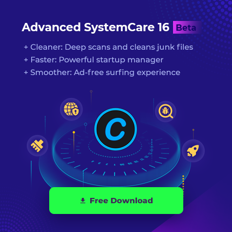 IObit Software on Twitter: "🧐𝗔𝗱𝘃𝗮𝗻𝗰𝗲𝗱 𝗦𝘆𝘀𝘁𝗲𝗺𝗖𝗮𝗿𝗲 𝟭𝟲 𝗕𝗲𝘁𝗮 𝗶𝘀 𝗵𝗲𝗿𝗲! 𝗧𝗲𝘀𝘁 𝗶𝘁 𝗡𝗼𝘄! https://iobit.com ...