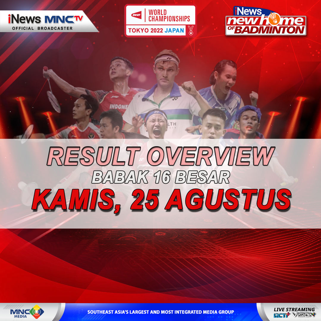 iNews on Twitter: "Dukung terus perjuangan wakil Indonesia untuk jadi juara! Saksikan Besok ...