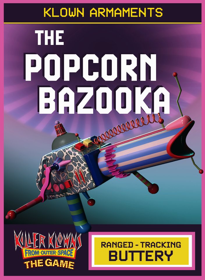 Killer Klowns From Outer Space Popcorn Gun