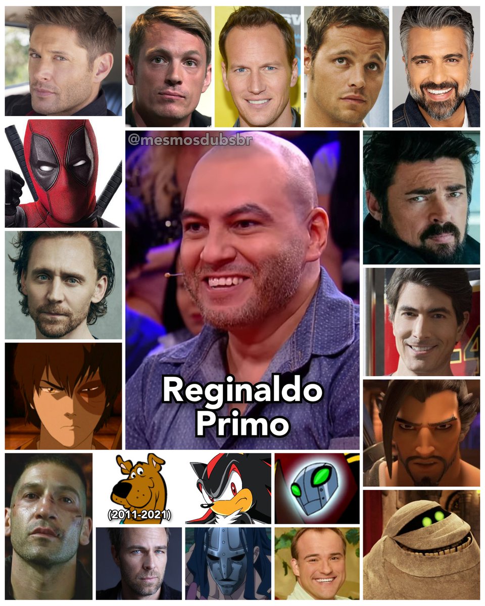 Personagens Com os Mesmos Dubladores! on Twitter: "- Jason Teague: Reginaldo Primo"