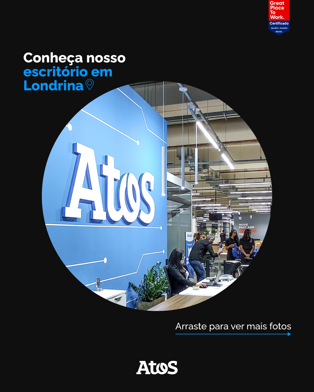 Atos Brasil on Twitter: "Você sabia que nosso escritório de Londrina fica dentro de um Shopping ...