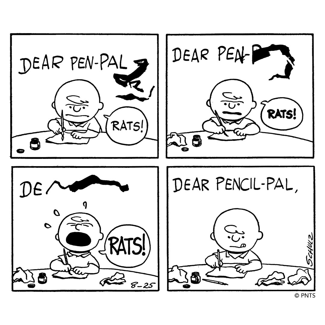 Charles M. Schulz Museum on Twitter: "📝 This Peanuts comic strip, published #OTD in 1958, marks ...